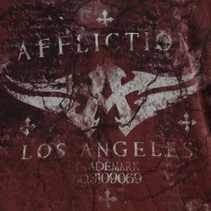 Affliction | Shirts | Rare Affliction Mens Tshirt Size 3xl Angel Red ...